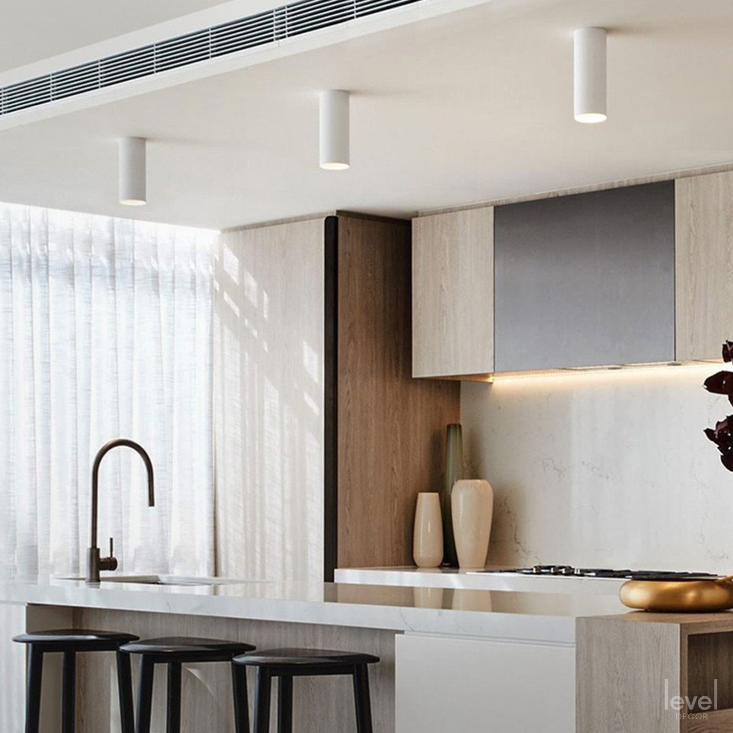 Stunning Aluminum Long Tube Downlight — Level Decor