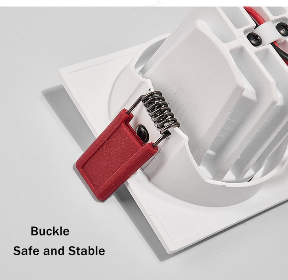 Single/Double Head LED Recessed Ceiling Spotlight — Level Decor